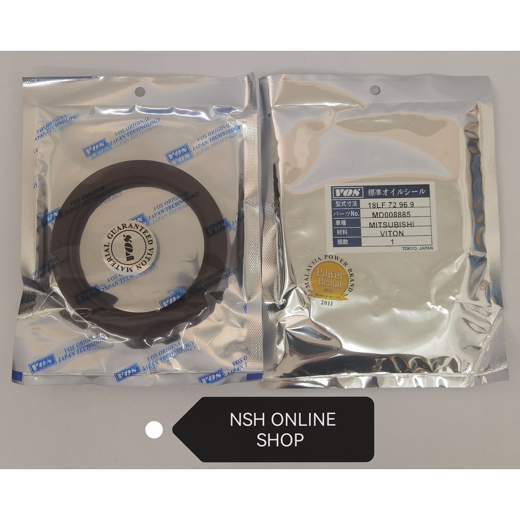 Flywheel Oil Seal (Viton) for Proton Saga 12V Iswara Wira Satria 1.3 ...