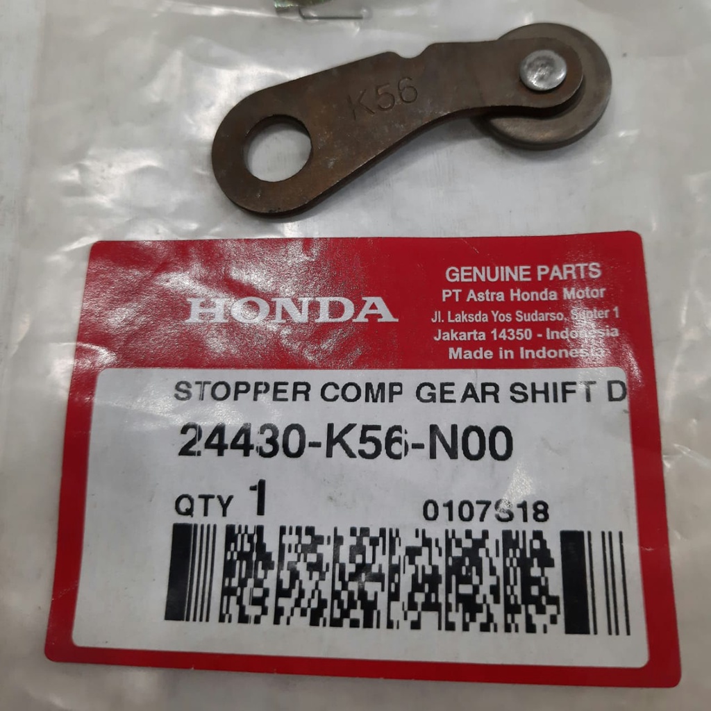 HONDA RS150 STOPPER COMP GEAR SHIFT/STOPPER GEAR DRUM OE ORIGINAL HONDA ...