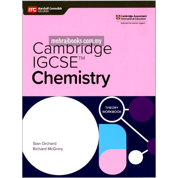 MARSHAL CAVENDISH CHEMISTRY FOR IGCSE WORKBOOK_ISBN 9789814927956/ ...