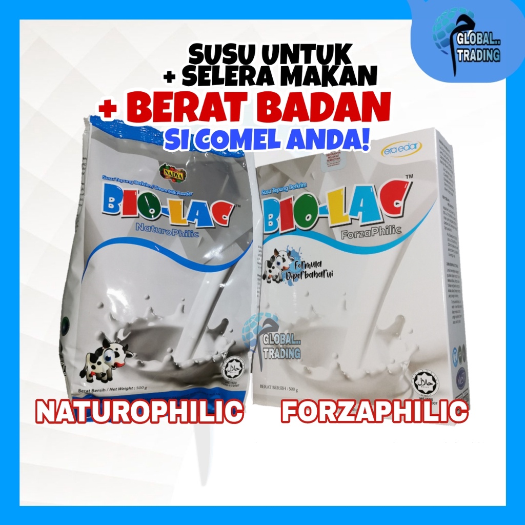 BIOLAC Susu Formula TAMBAH BERAT BADAN SELERA MAKAN Bayi Baby Milk Powder Appetite Weight Gain ...