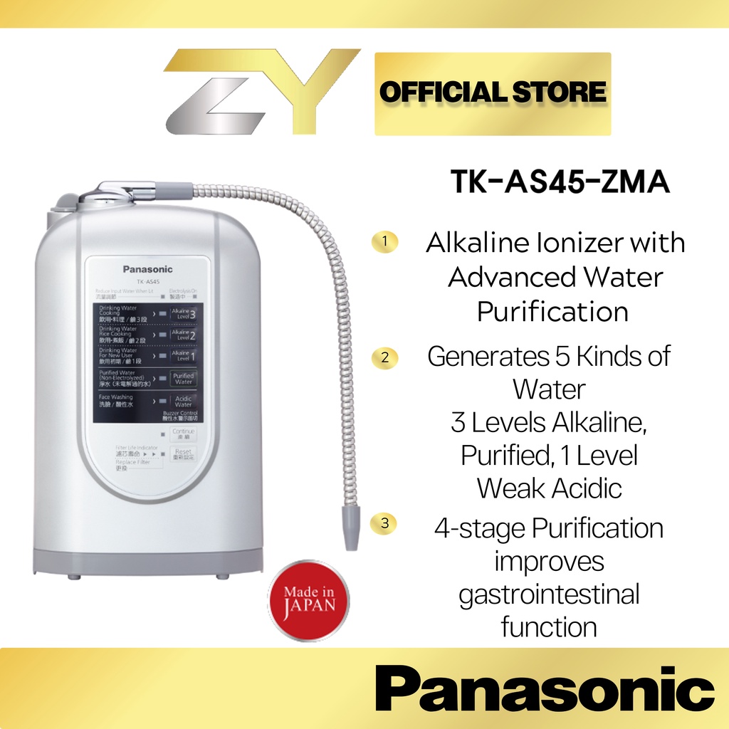 Panasonic Alkaline Water Ionizer TK-AS45 | Shopee Malaysia
