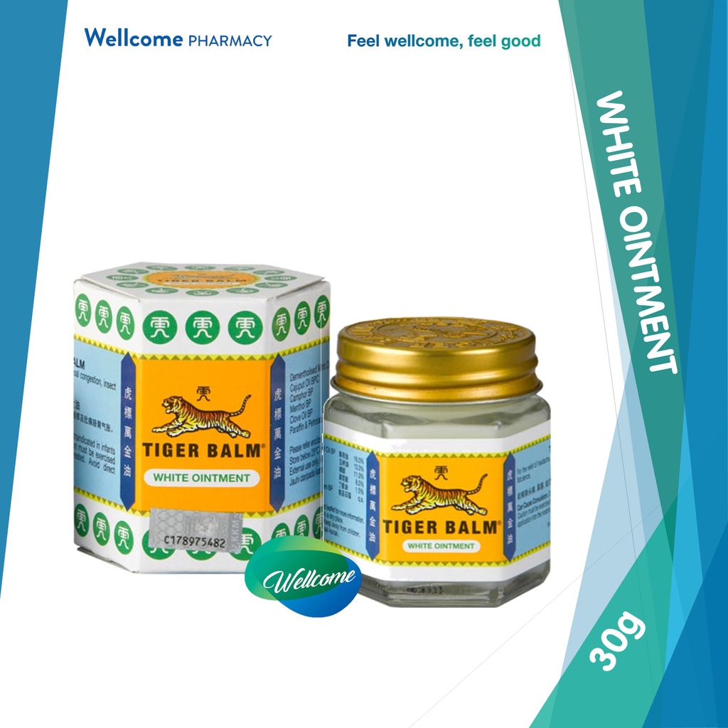 Tiger Balm White Ointment - 30g | Shopee Malaysia