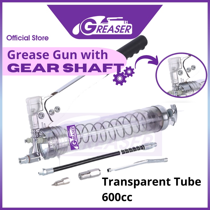 Greaser Transparent Grease Pump Gear Shaft / Grease Gun / Pam Gris ...