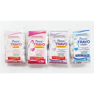 PUREEN TRAVO DISPOSABLE PANTIES (5'S) | Shopee Malaysia