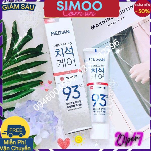 Genuine Product Median Dental IQ 93% Korea Toothpaste (120g) | Shopee ...