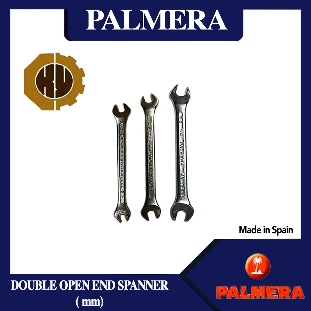 21 x 23 mm - 34 x 36 mm PALMERA Double Open End Spanner (MM) / Sepana ...