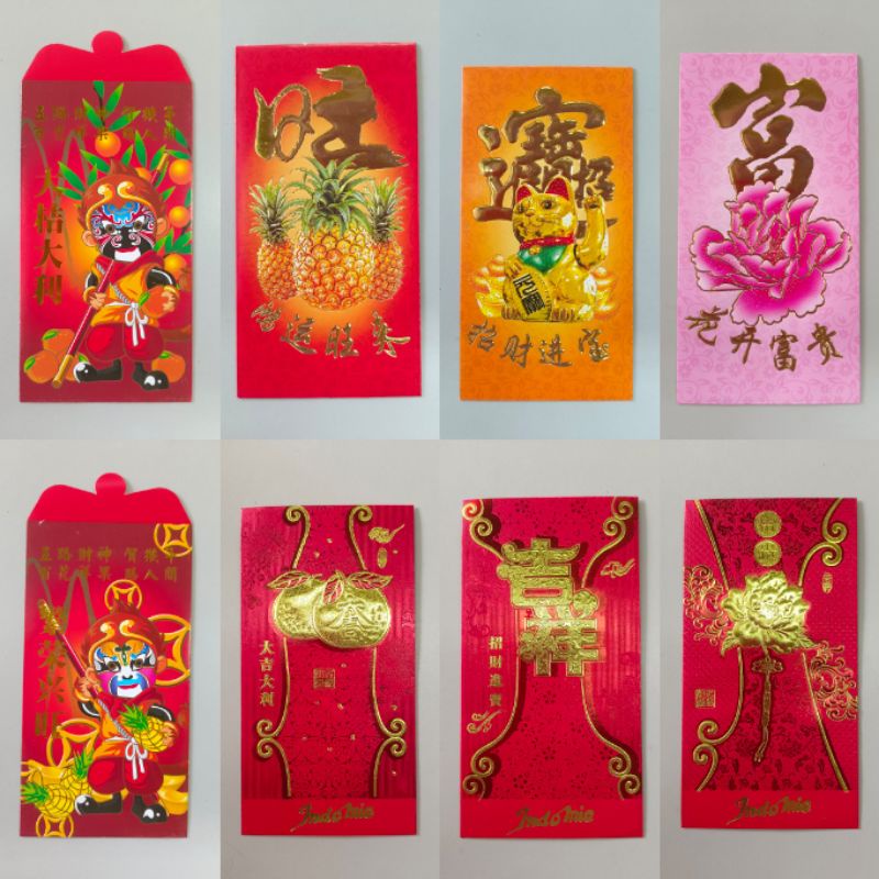 Red Angpao Packet Malaysian CNY Collectible Angpao Collection | Shopee ...