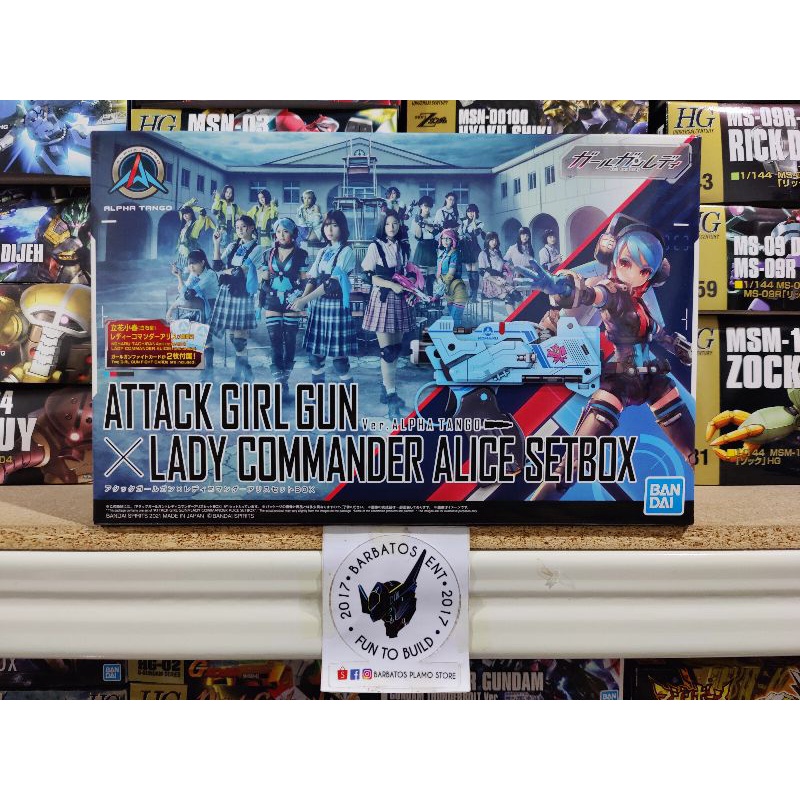 BANDAI [READY STOCK] Girl Gun Lady (GGL) Attack Girl Gun x Lady ...