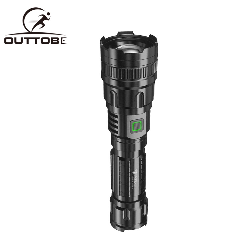Outtobe P50 Flashlight Aluminum Alloy Flashlight Mini Zoom Super Bright ... Outtobe P50 Flashlight Aluminum Alloy Flashlight Mini Zoom Super Bright ...