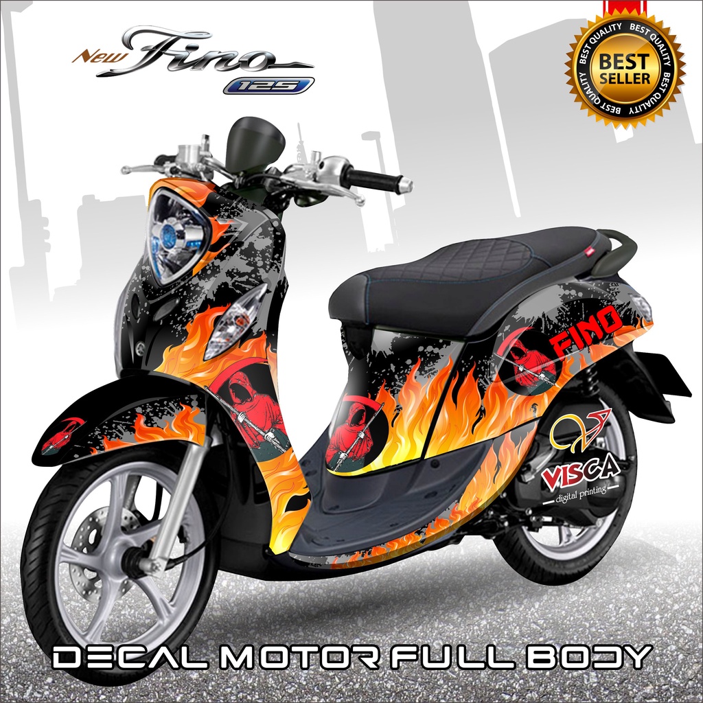 Sticker fino 125 full body Variation striping fino 125 decal fino 125 ...