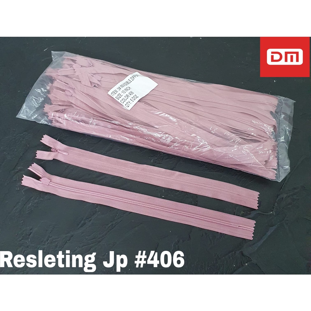 Invisible Pink Japanese zipper | Shopee Malaysia