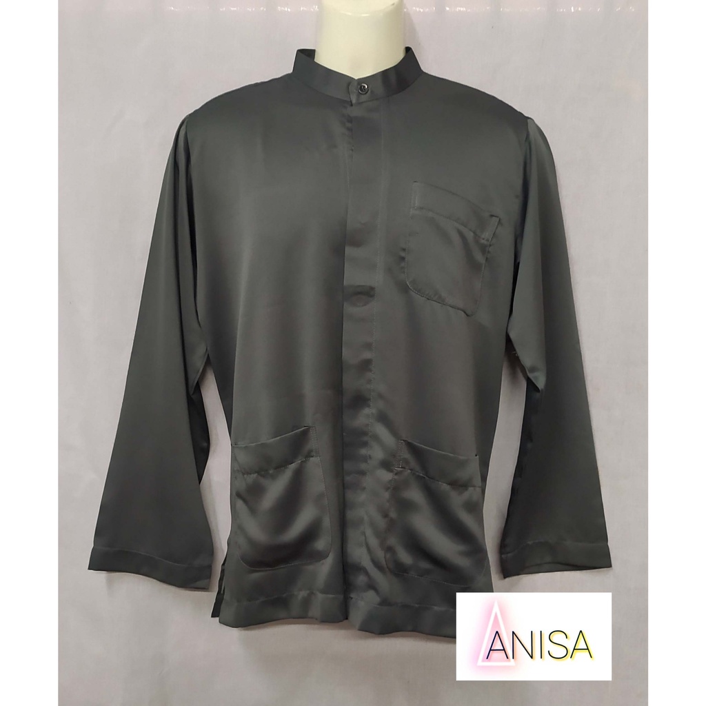 BAJU MELAYU RAIHAN BERKOLAR (BAJU SAHAJA) | Shopee Malaysia