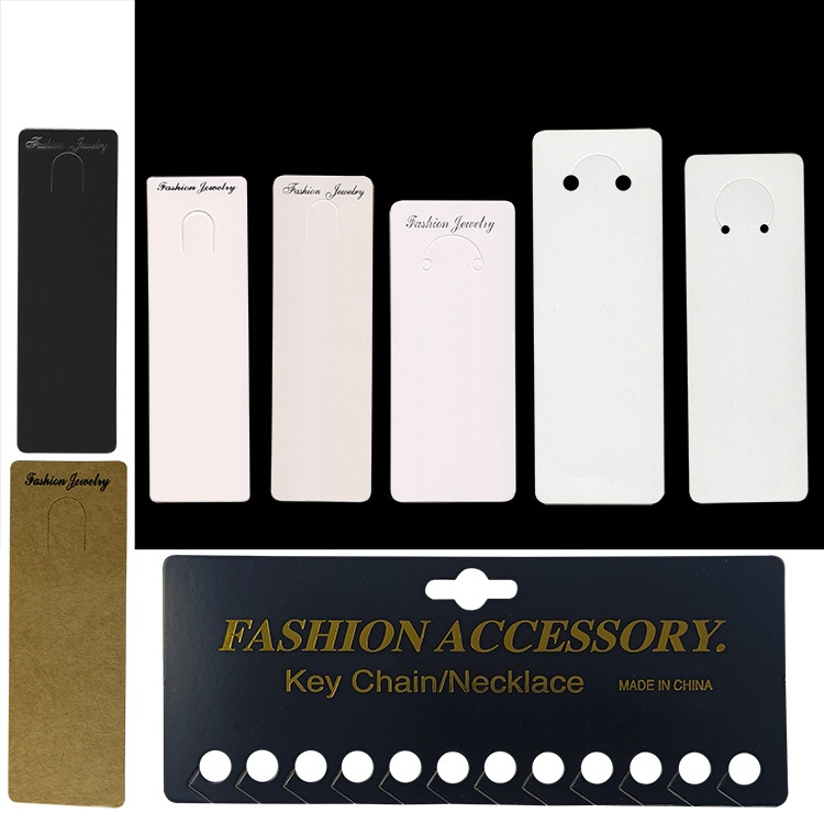 50Pcs Blank Pendant Keychain Card Mobile Phone Rope Chain Card Keyring ...
