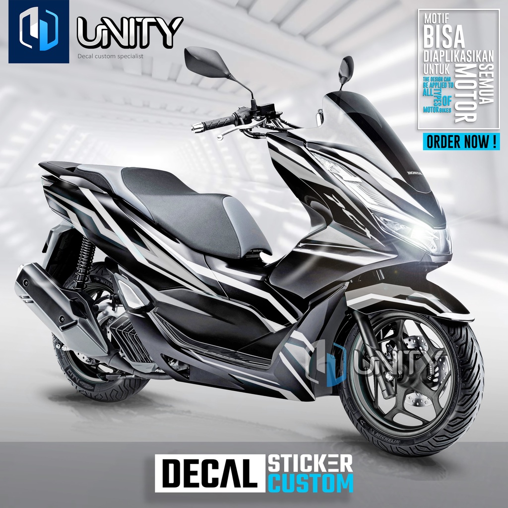 Sticker DECAL HONDA PCX FULL BODY CUSTOM PREMIUM QUALITY 160/150 ALL ...