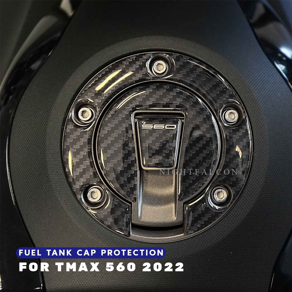 For yamaha tmax 560 2022 Fuel tank cap protection Sticker 3D Tank pad ...