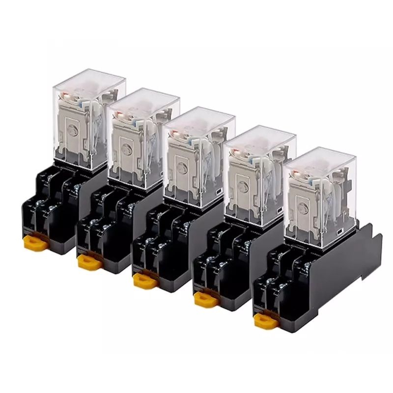 Relay Socket MY2 MY4 MY2N MY4N 12VDC 24VDC 220vac 12vac 24vac Per Pcs ...