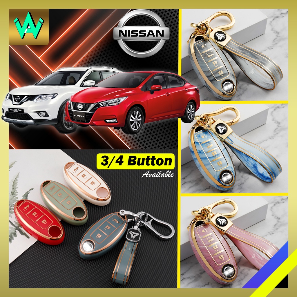Nissan Almera Teana X-Trail Sylphy Key Cover Sarung Kunci Kereta 2022 ...