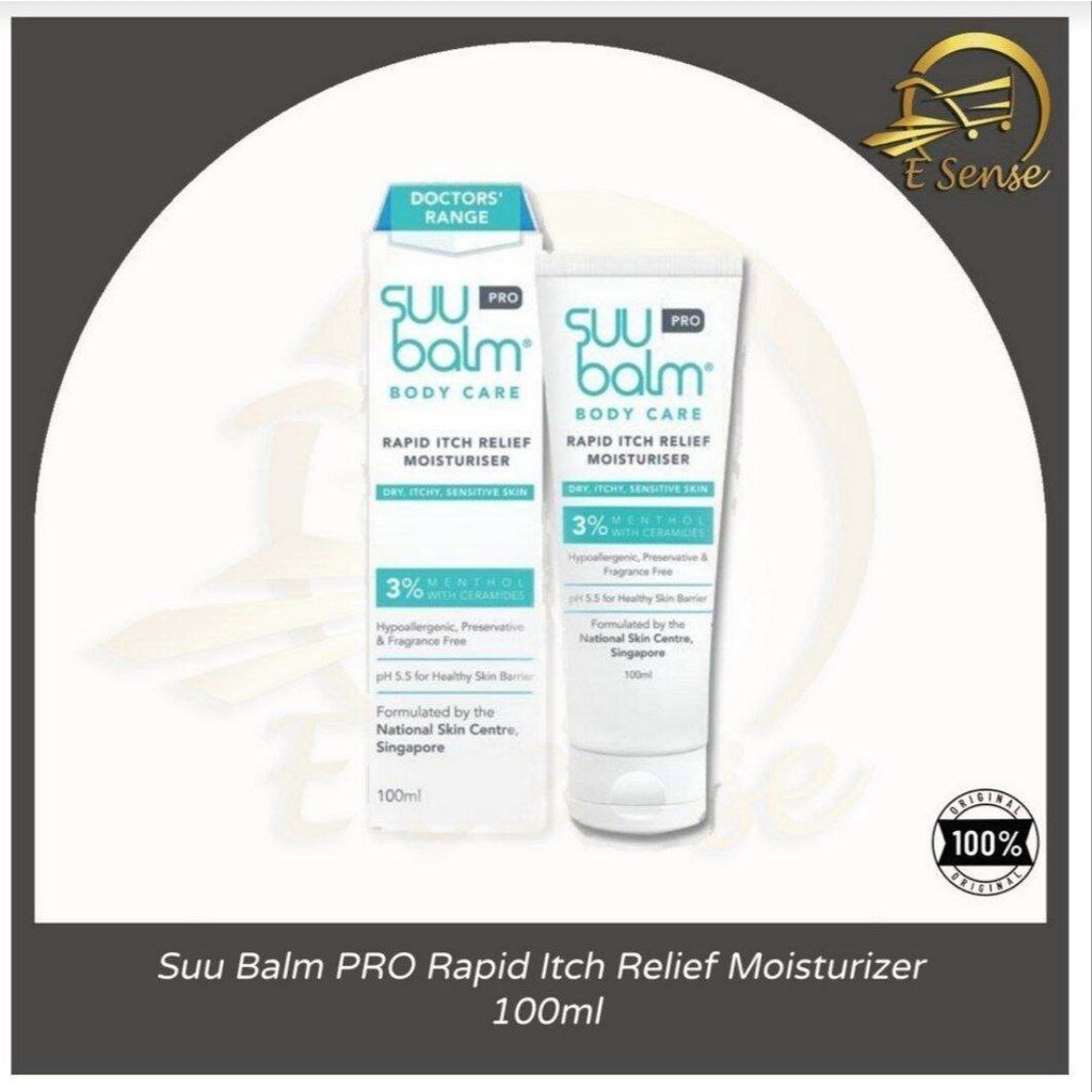 [E SENSE] SUU BALM PRO RAPID ITCH RELIEF MOISTURIZER 100ML | Shopee ...