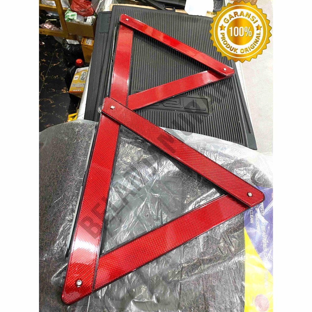 Safety Triangle Reflective Safety Warning Emergency Triangle | Shopee ...