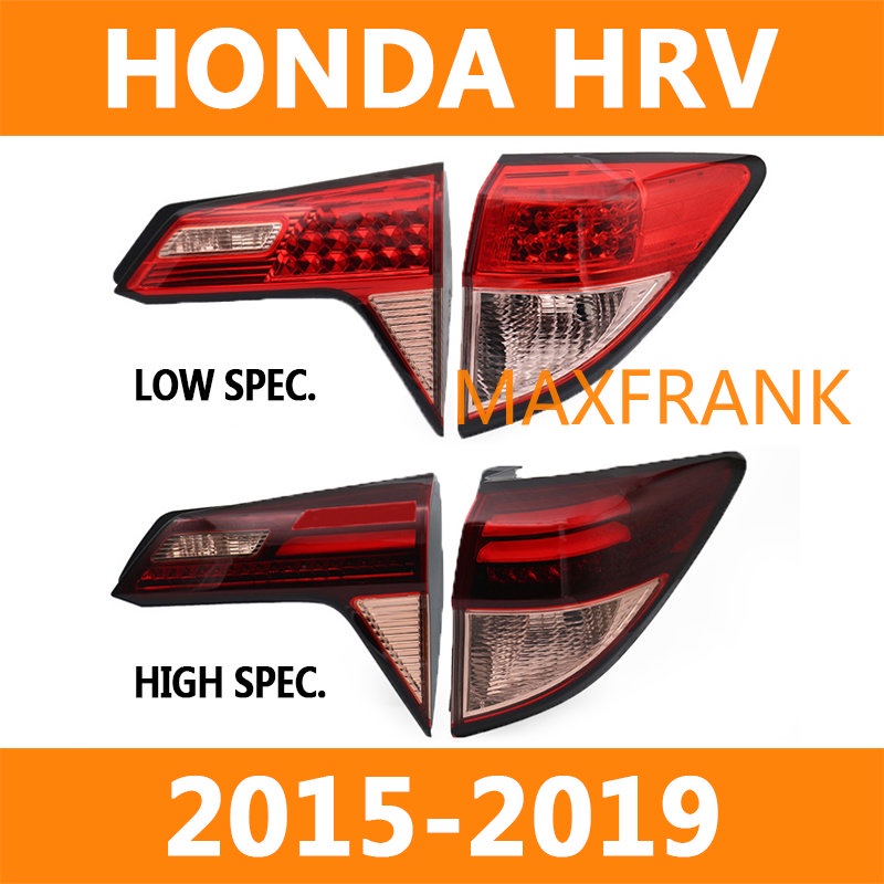 FOR Honda H-RV HRV 2015-2019 TAILLIGHT TAIL LIGHT TAIL LAMP BRAKE LIGHT ...
