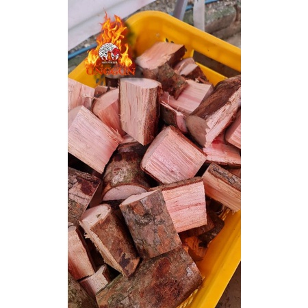 Kayu Api Camping & BBQ (Wood Chunk/Cube)(1kg/3kg/5kg) | Shopee Malaysia