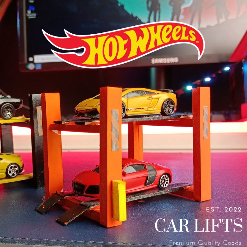 Hot Wheels Car Lifts for garage 1/64 scale | Shopee Malaysia