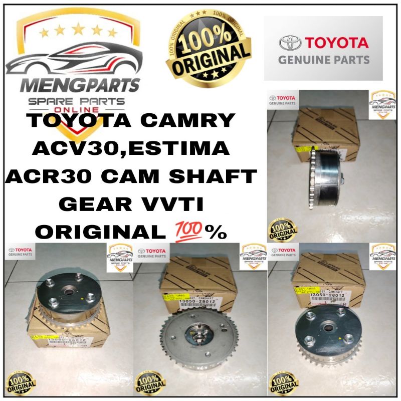 ORIGINAL 💯% TOYOTA CAMRY ACV30,ACV40 ACV41 ACV51 ESTIMA ACR30 CAM SHAFT GEAR VVTI 13050-28012 ...