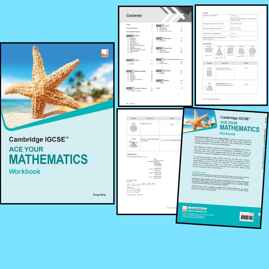 [SUCCESS] CAMBRIDGE IGCSE ACE YOUR MATHEMATICS WORKBOOK 2022 | Shopee ...