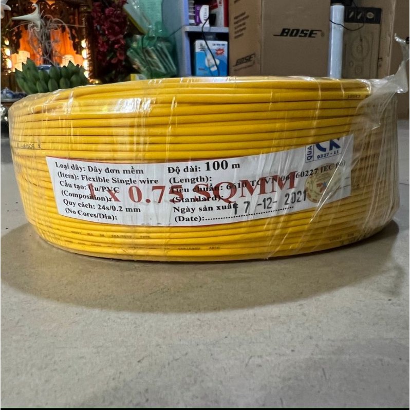 Soft Single Wire. Pure Copper Core Roll (100 Meters) | Shopee Malaysia