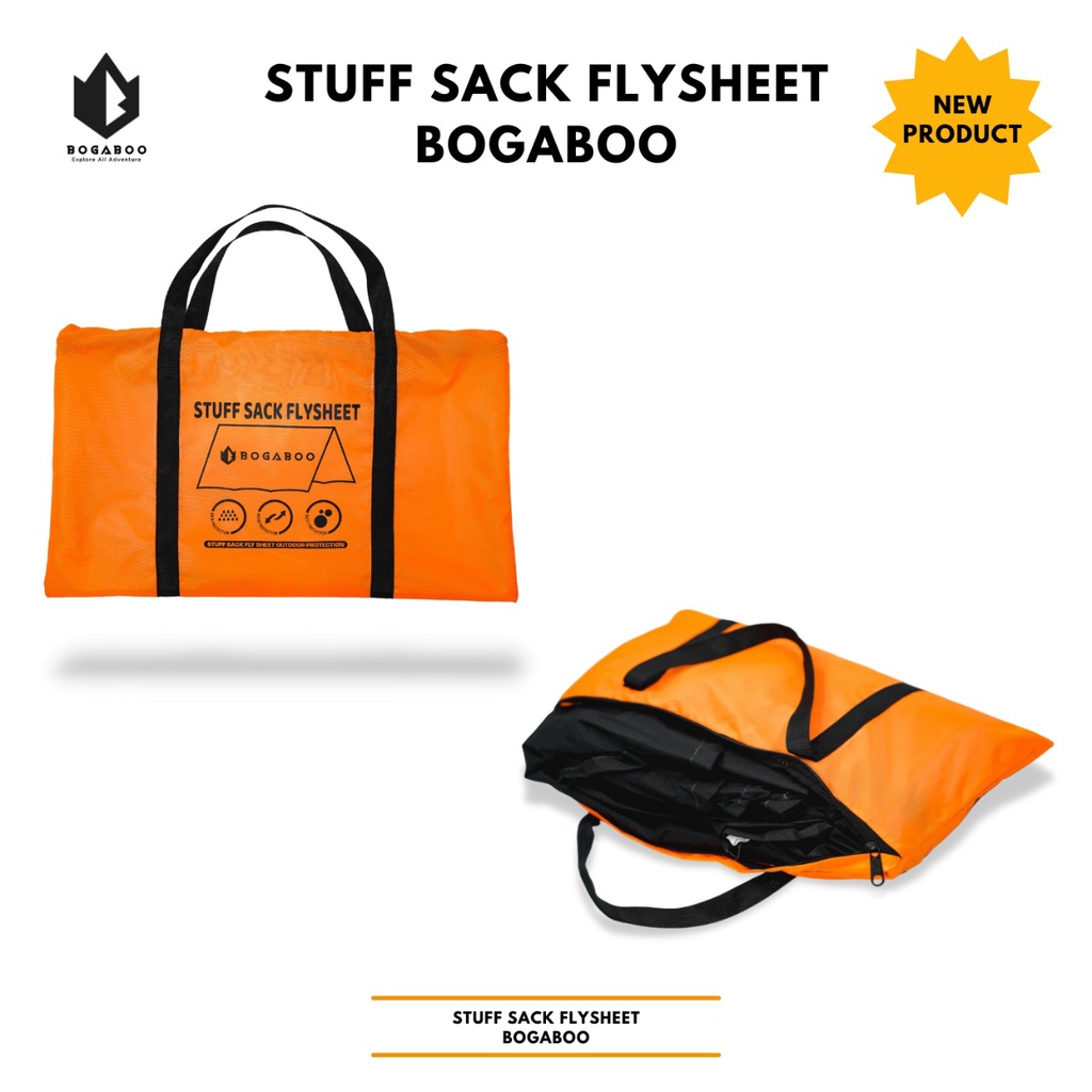 Stuff sack FLYSHEET 4 x 6 bogaboo - compression Fly sheet - TempaT ...
