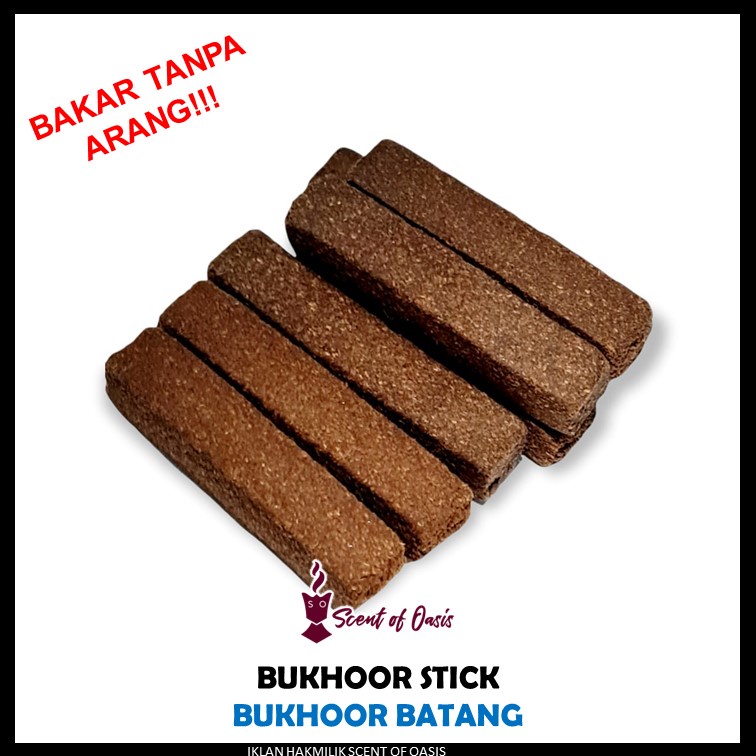 Bukhoor Stick / Bukhoor Batang (5g) & Bukhoor Cone / Bukhoor Kon tahan ...