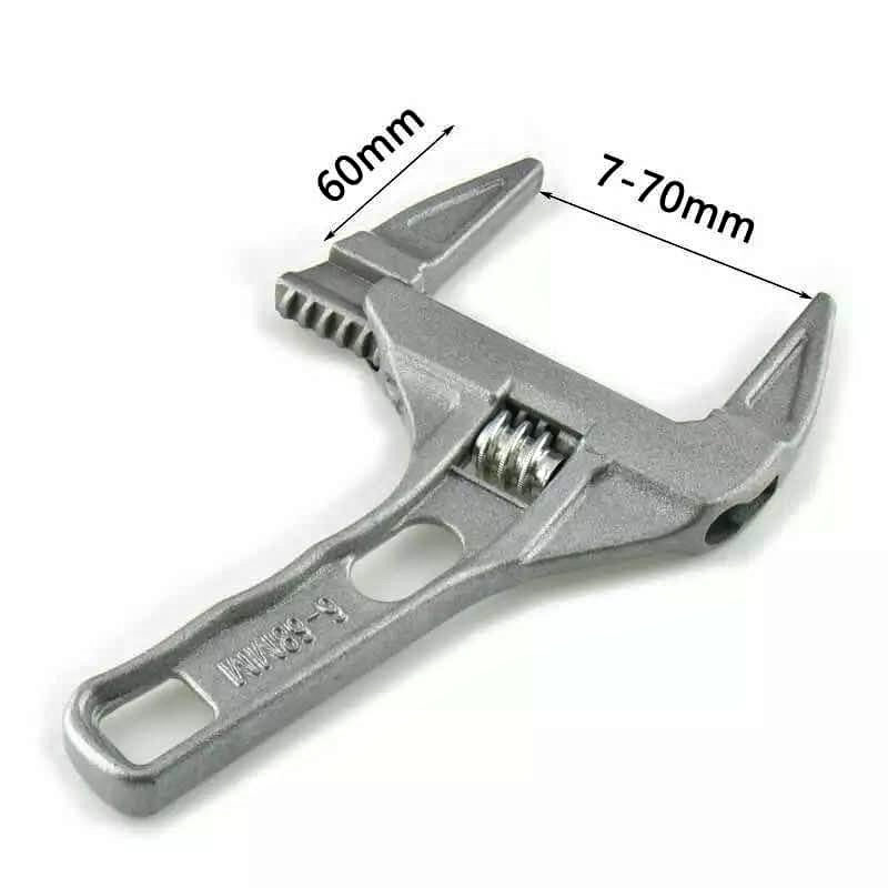 Wrench to open water pipes, toilet water tanks, multi-purpose wrench ...