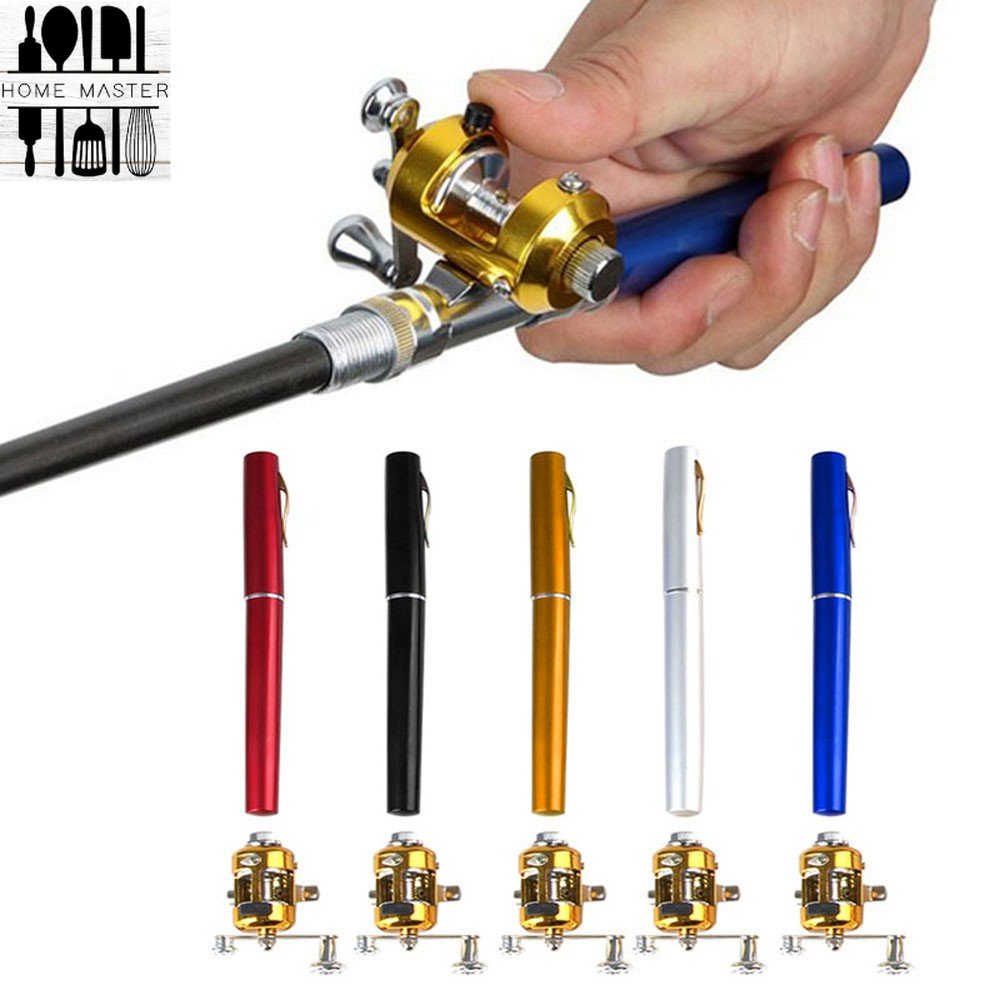 [Malaysia Ready Stock] Mini Portable Fishing Rod 1M Aluminum Alloy ...