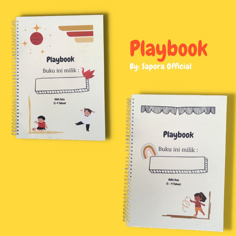 Children's PLAYBOOK (3-5 Years) | Shopee Malaysia