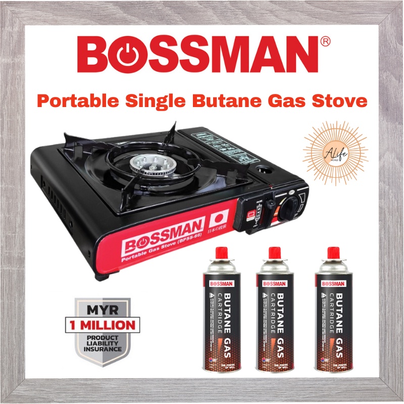 ALife Bossman Portable Steamboat Gas Stove Single 1 Burner Butane Gas ...