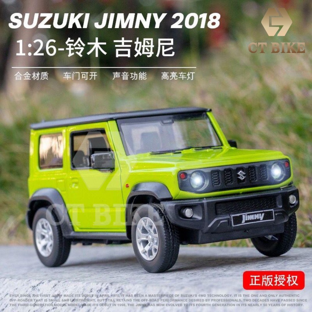 Diecast 1:26 Suzuki Jimny Alloy Off road vehicle Model Diecast Toy Two ...
