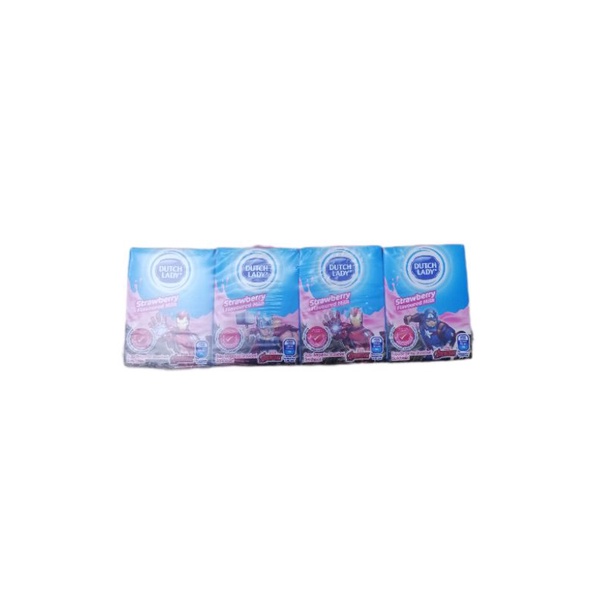 Dutch Lady Milk 125Ml/Kotak (Full Cream/Strawberry/Chocilate) | Shopee ...