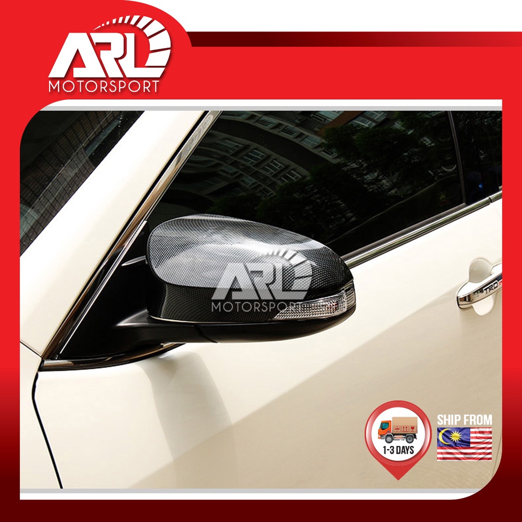 Toyota Vios Yaris Altis Camry Side Mirror Carbon Cover Rearview Mirror ...