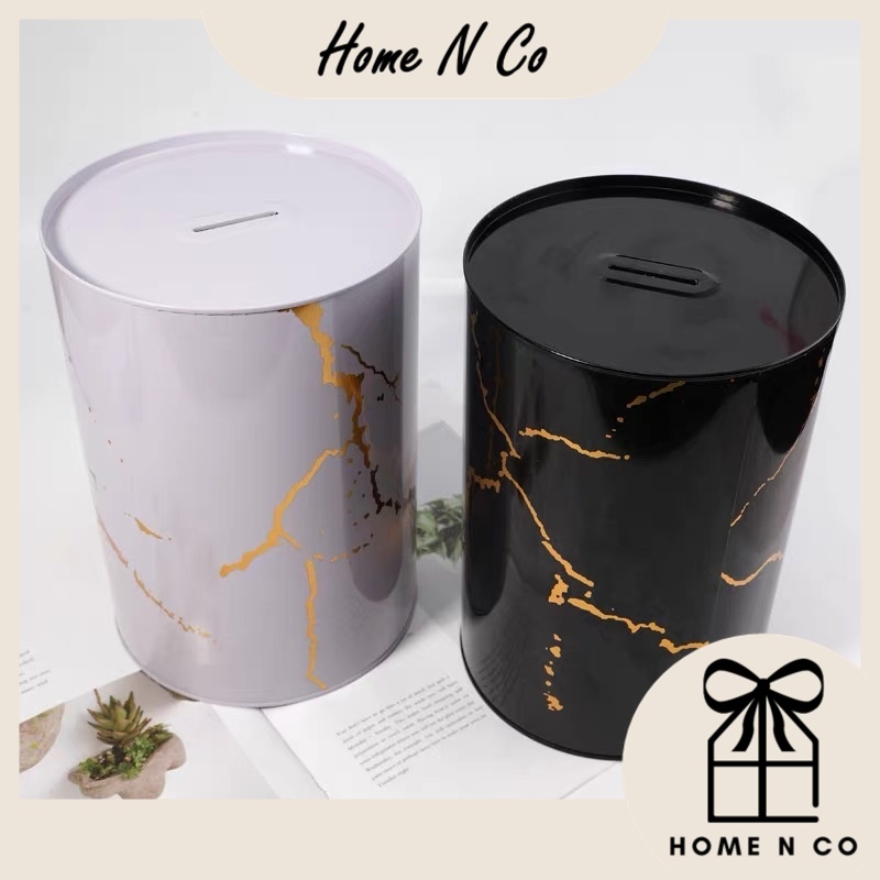 Home N Co Coin bank metal tabung duit tabung syling tabung besi coin ...