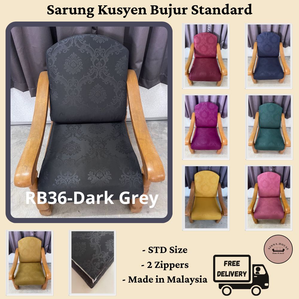 Sarung Kusyen BUJUR Bulat 12pcs Standard Round Contour Cushion Sofa ...