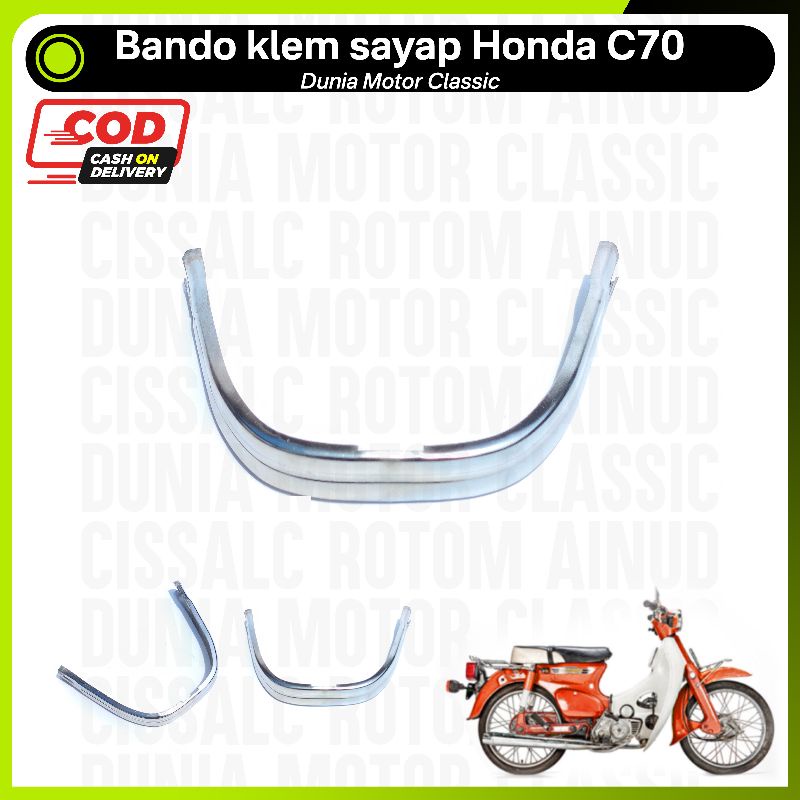 Honda C70 wing clamp headband | Shopee Malaysia