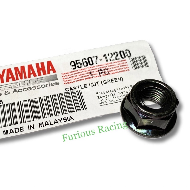 Nut Tayar Motor Yamaha m12 Size19 Warna Hijau | Shopee Malaysia