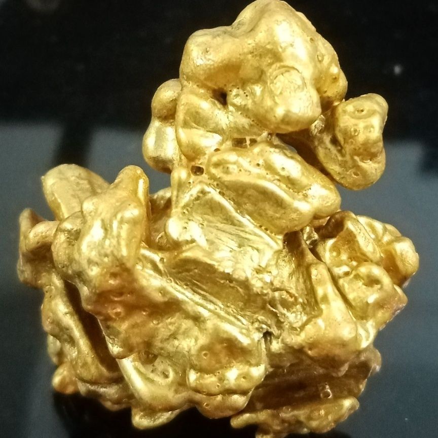 Natural Golden Dog Head Fidelity Xinjiang Altay Collection Old Ore ...