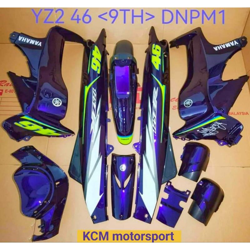COVERSET YAMAHA 125Z/125zr 46 design (ORIGINAL HLD ) and spoiler ...