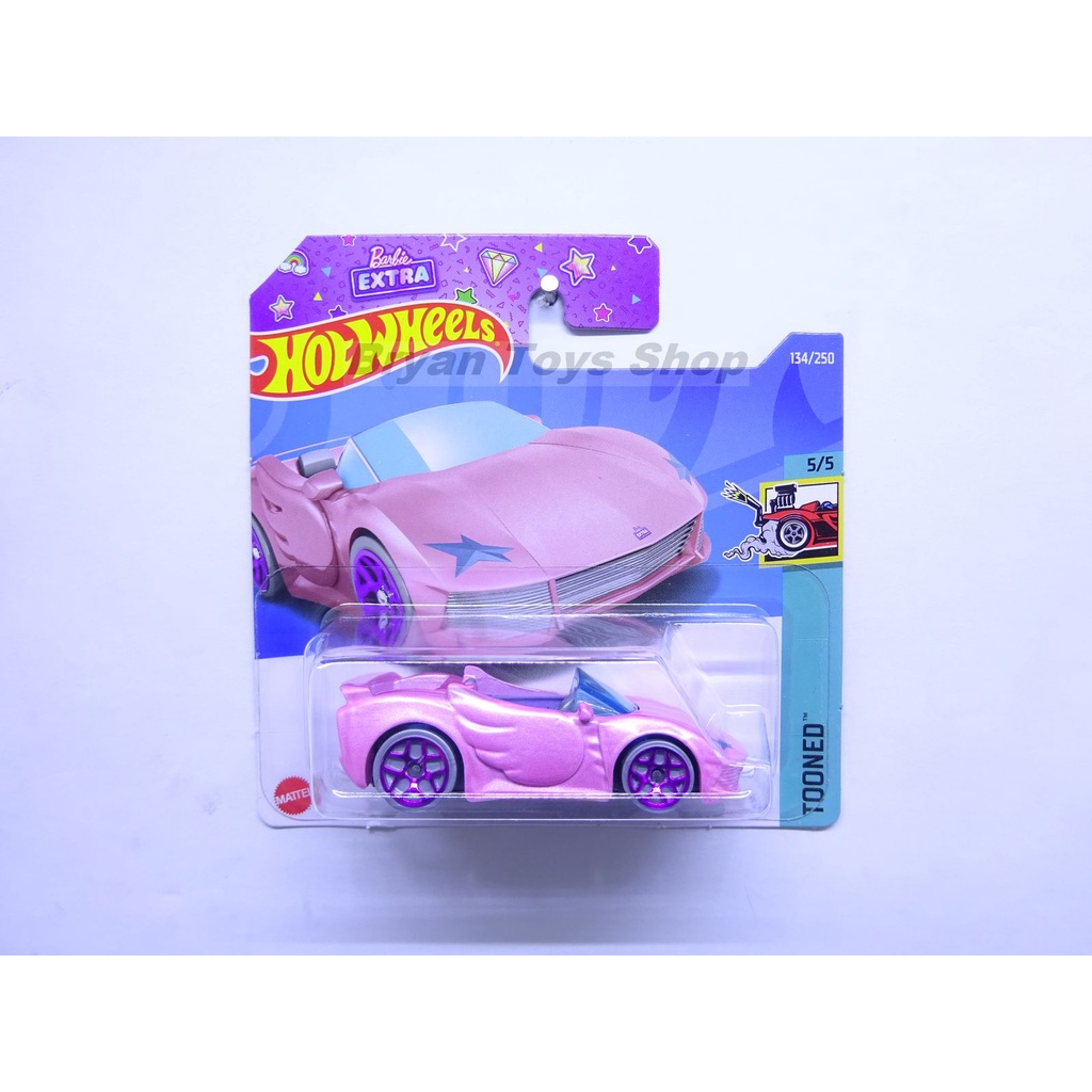 Hot Wheels Short Card SC Barbie Extra Pink | Shopee Malaysia
