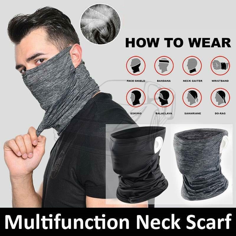 READY⚡Rider Face Mask Sarung Muka Rider Kain Penutup Bandana Head Scarf ...