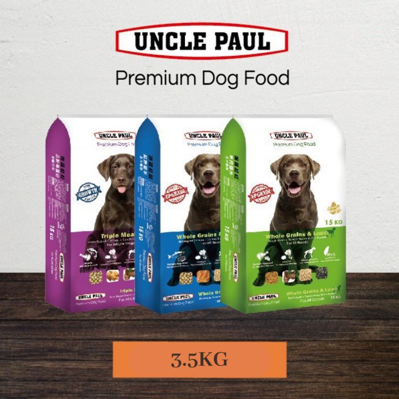 Uncle Paul Premium Dog Food 3.5Kg | Shopee Malaysia