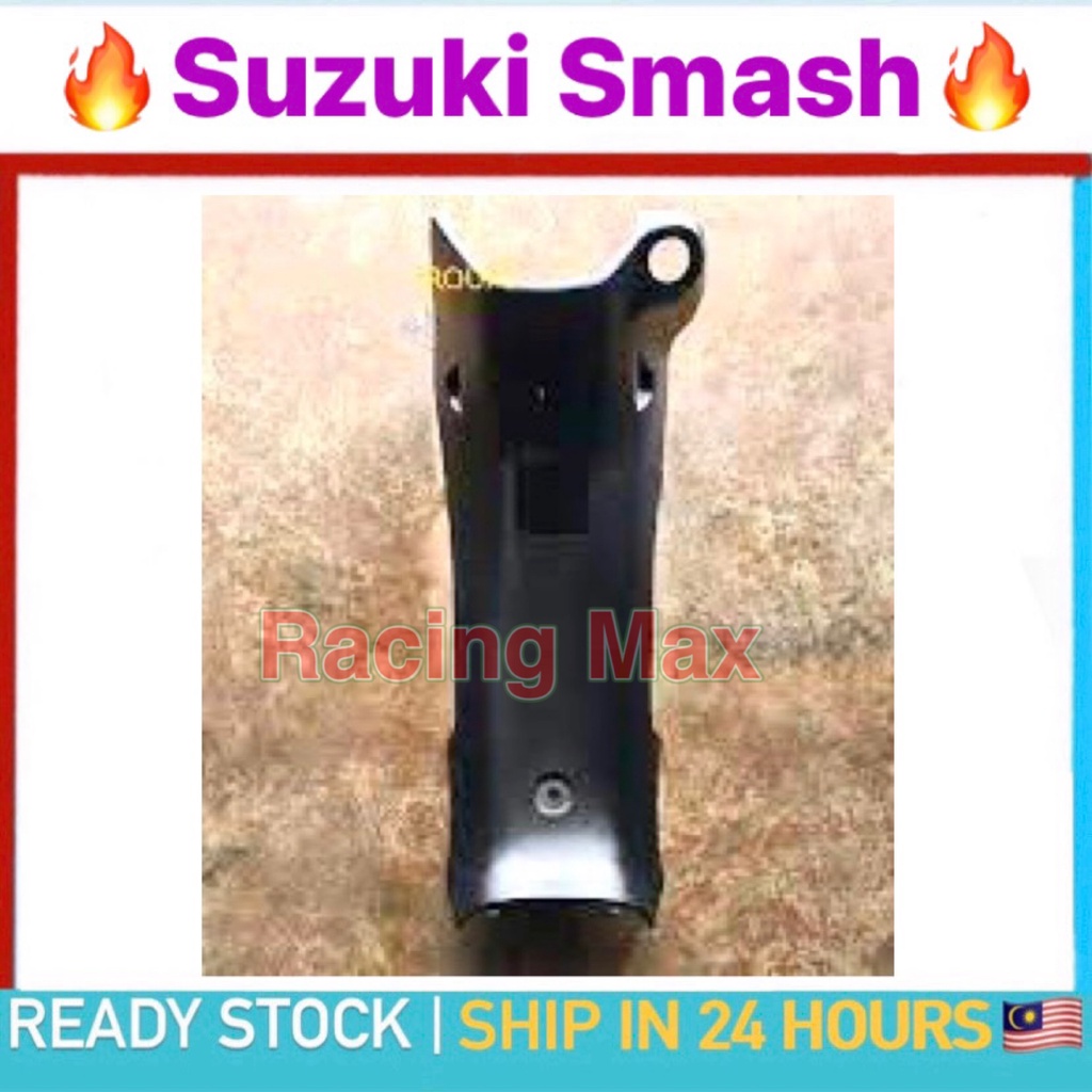 SUZUKI SMASH110 SMASH 110 LEGSHIELD CENTER MIDDLE COVER BLACK PENUTUP ...