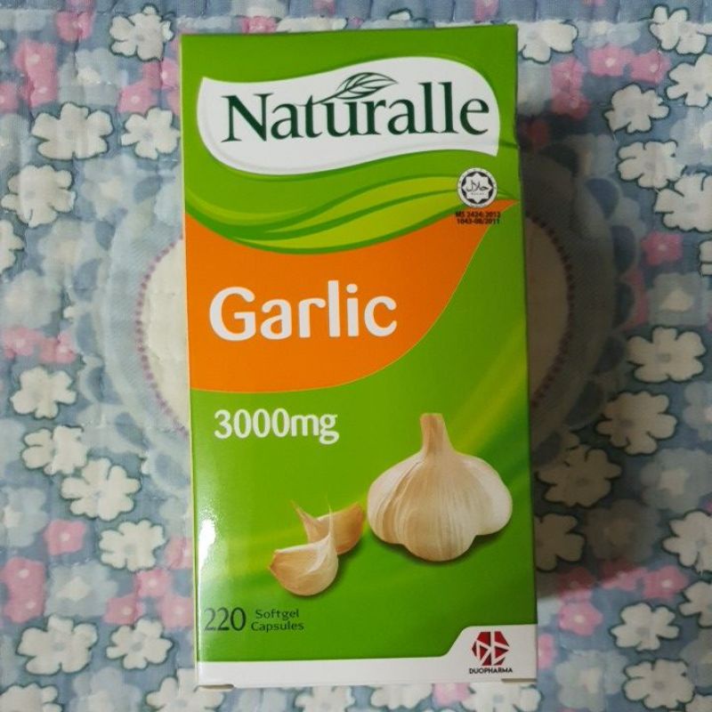 Naturalle Garlic 3000mg Softgels 220s (Expiry Date:04/2026) | Shopee ...
