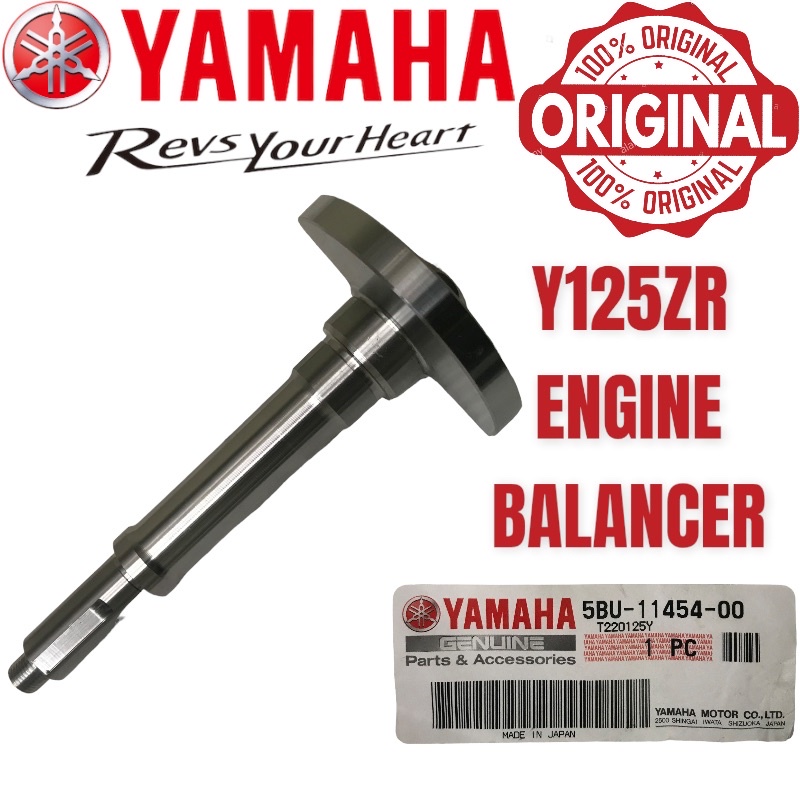 (MADE IN JAPAN) YAMAHA Y125 Y125Z Y125ZR (5BU) 100% ORIGINAL ENGINE BALANCER / WEIGHT SHAFT ...